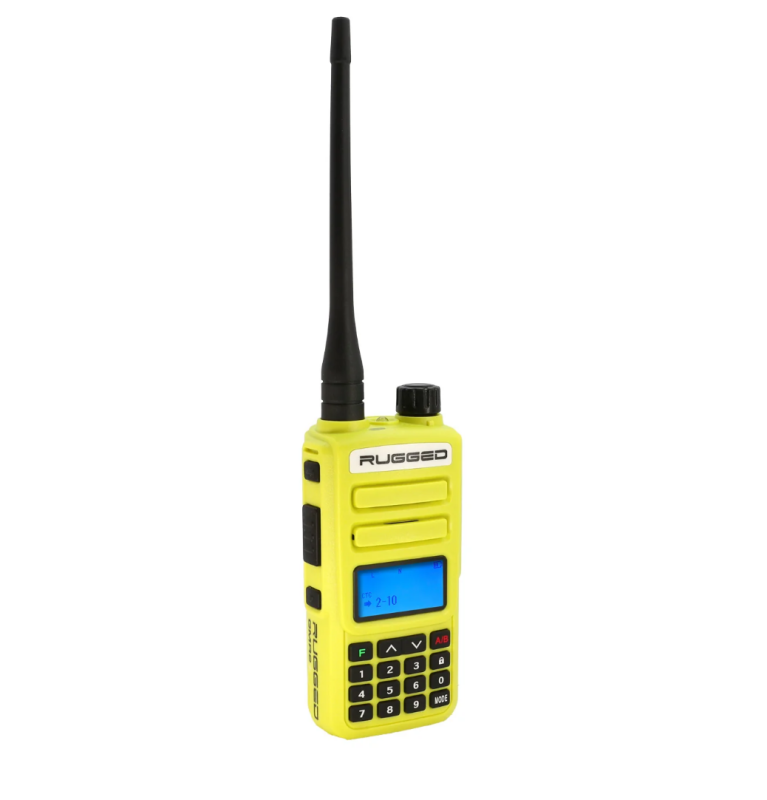 Rugged Radios Rugged GMR2 PLUS - GMRS / FRS Two Way Handheld Radio Saf ...