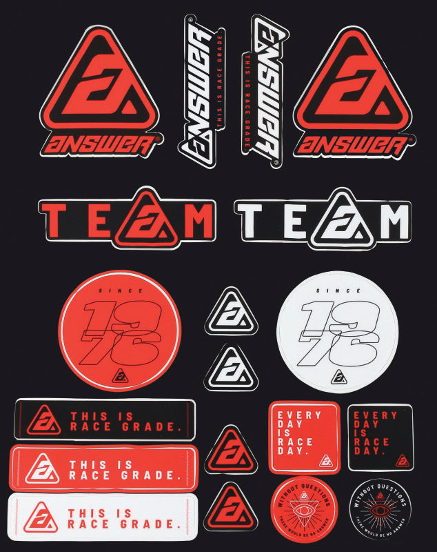 Answer Logo Sticker Sheet – JKLOFFROAD