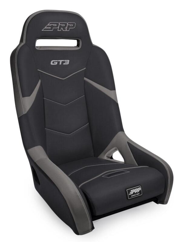 PRP GT3 Rear Suspension Seat- Black/Grey (A7308-203) – JKLOFFROAD