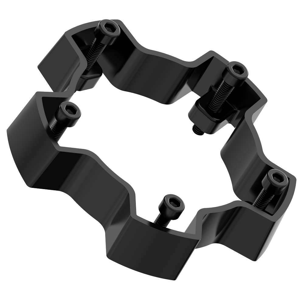 VCAP2 CAP RISER SATIN BLACK - ABS – JKLOFFROAD