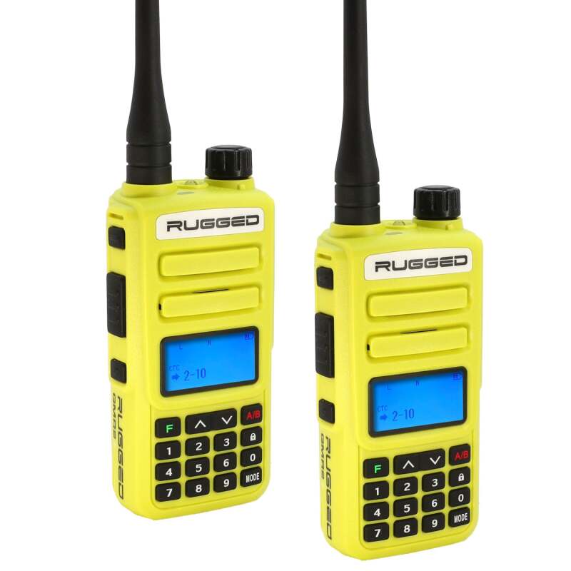 Rugged Radios 2 PACK - Rugged GMR2 PLUS - GMRS / FRS Two Way Handheld ...